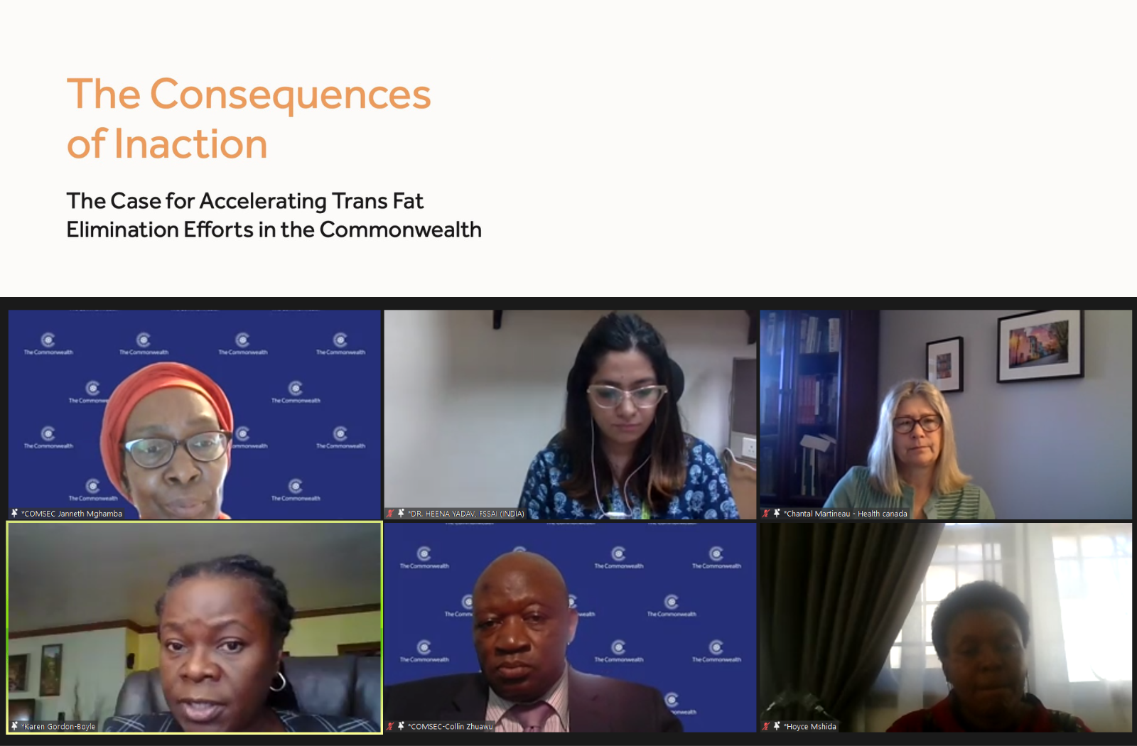 Countdown to 2023: The road to trans fat elimination in the ...